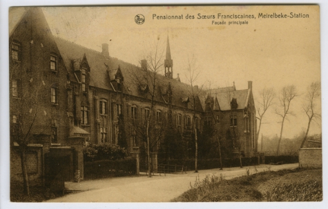 Hoofdgevel, Sint Franciscusinstituut, Melle, 1930 | Erfgoedbank Land ...